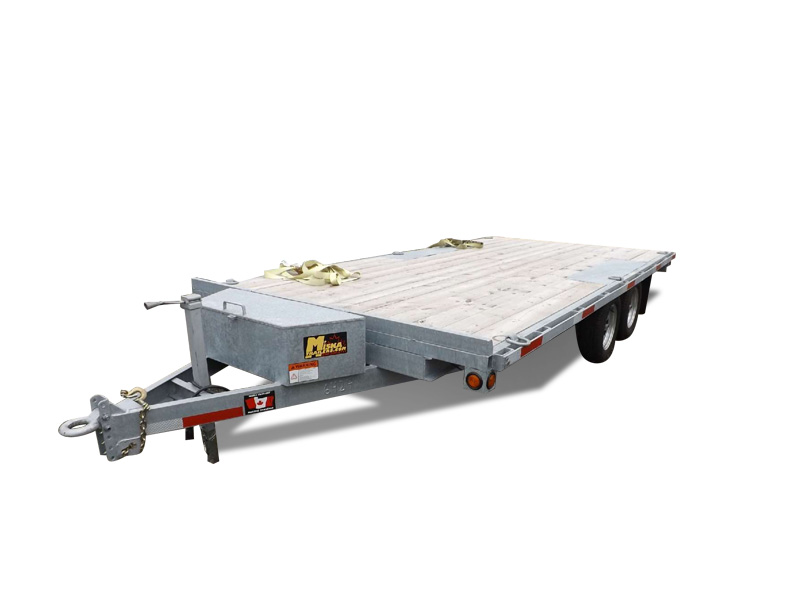 Miska Trailer Factory | 2026 Miska 7 Ton Custom Galvanized Float Trailer